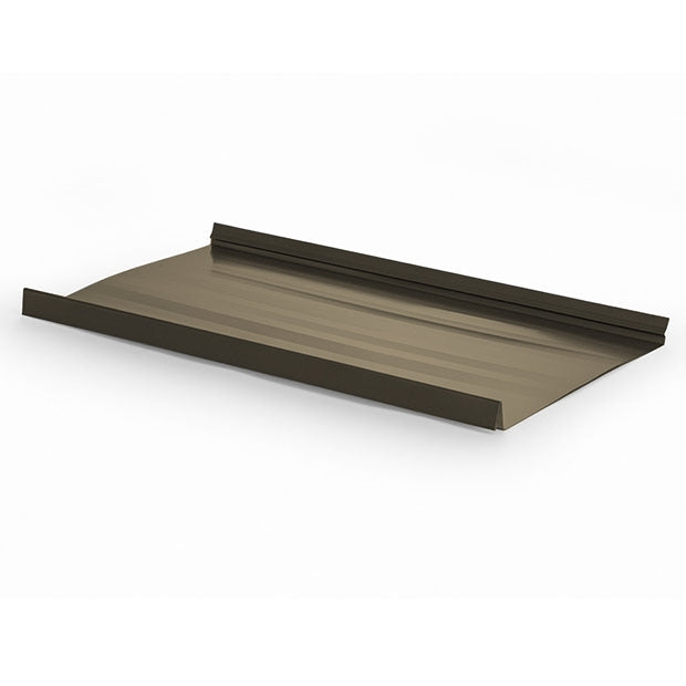 Snap Lock Standing Seam Metal Panel - Sahara Tan- 24 Gauge – Steeldash