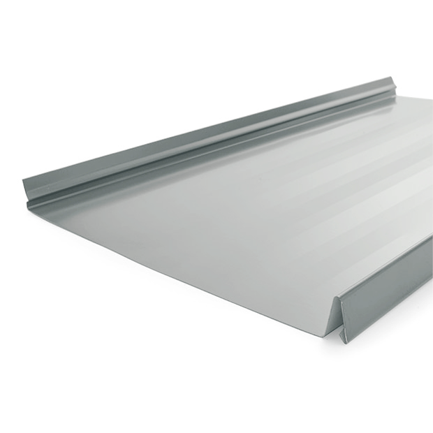Snap Lock Standing Seam Metal Panel - Regal White - 24 Gauge – Steeldash