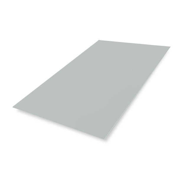 Flat Sheet - Polar White - 26 Gauge - 42.75" x 120" – Steeldash