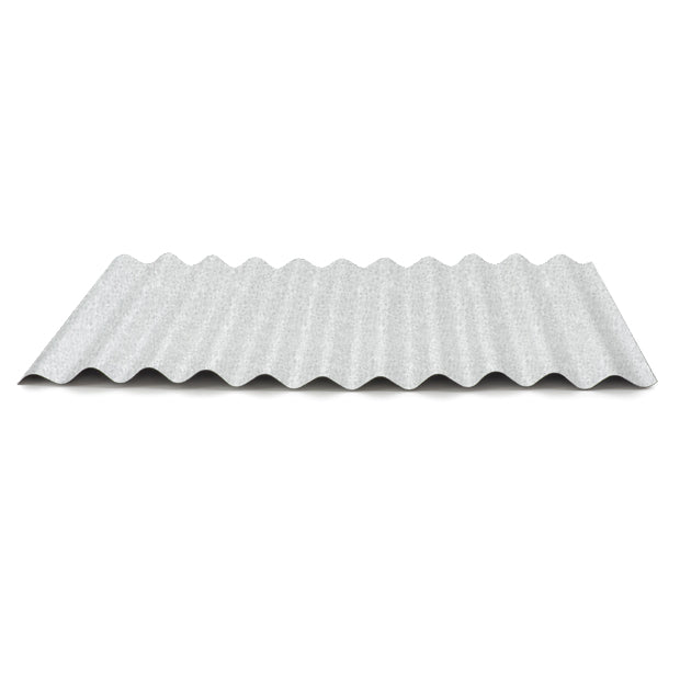 5/8" Corrugated Panel - Galvalume Bare - 26 Gauge – Steeldash