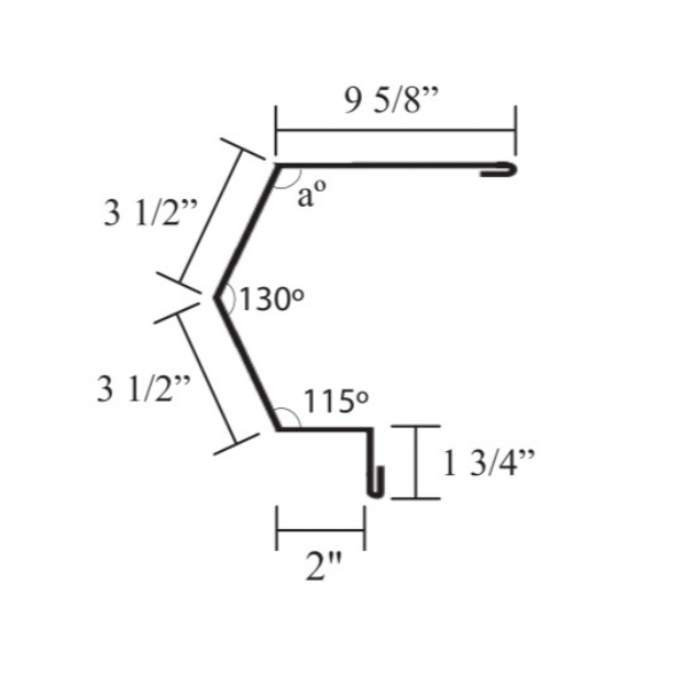 PBR Metal Roof High Side Eave – Steeldash