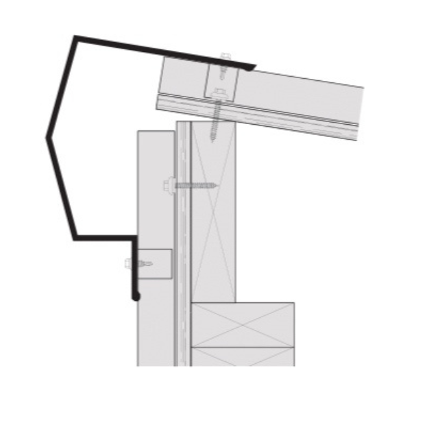 PBR Metal Roof High Side Eave – Steeldash
