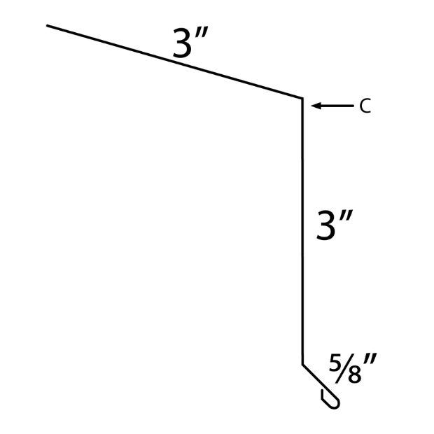 Universal Metal Roof Eave Trim – Steeldash